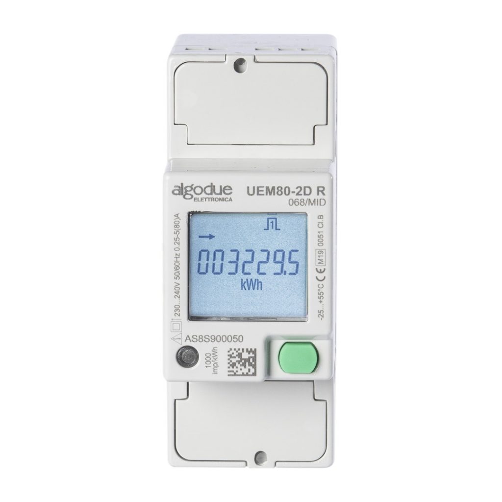 Algodue Single-Phase Kilowatt Hour Meters